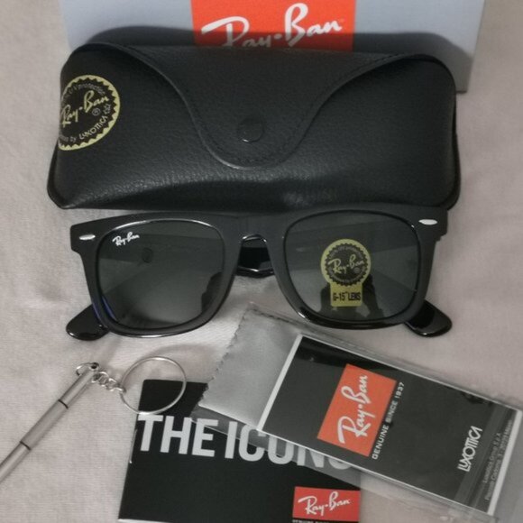 Accessories | Ray Ban Original Wayfarer Large Lenses 54mm Rb214 | Poshmark